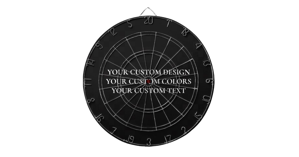 Create Your Own Personalized Dart Board | Zazzle