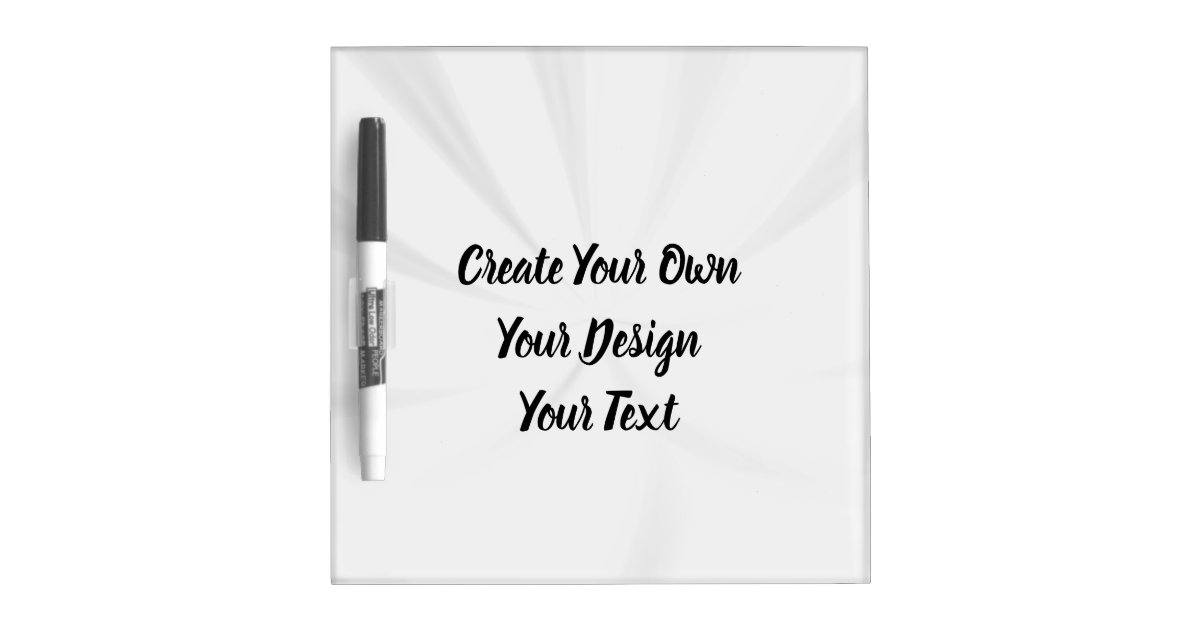 Create Your Own Personalized Dry Erase Board | Zazzle