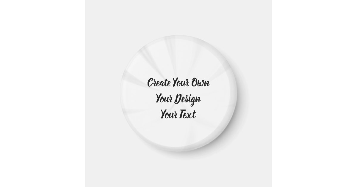 Create Your Own Personalized Magnet | Zazzle