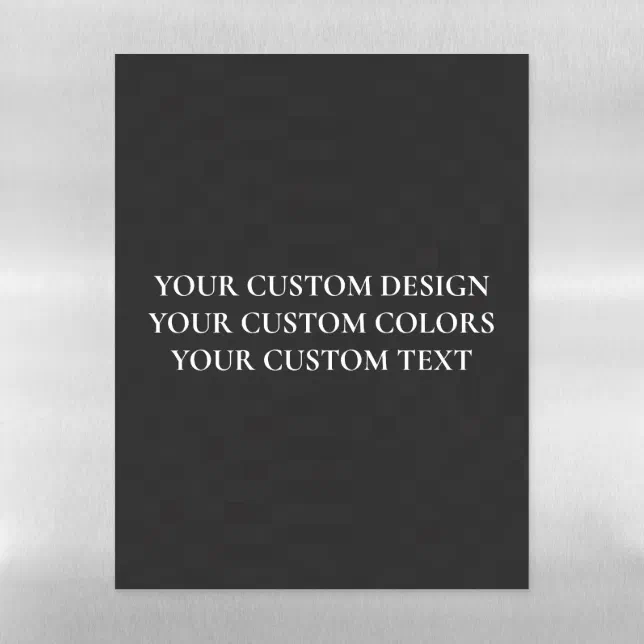 Create Your Own Personalized Magnetic Dry Erase Sheet | Zazzle