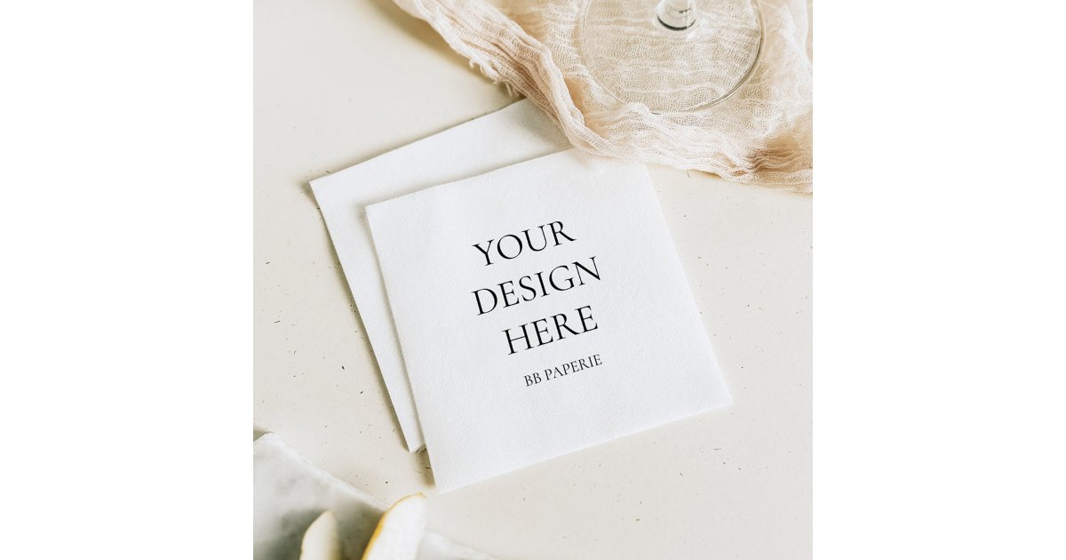 Create Your Own Personalized Napkins | Zazzle