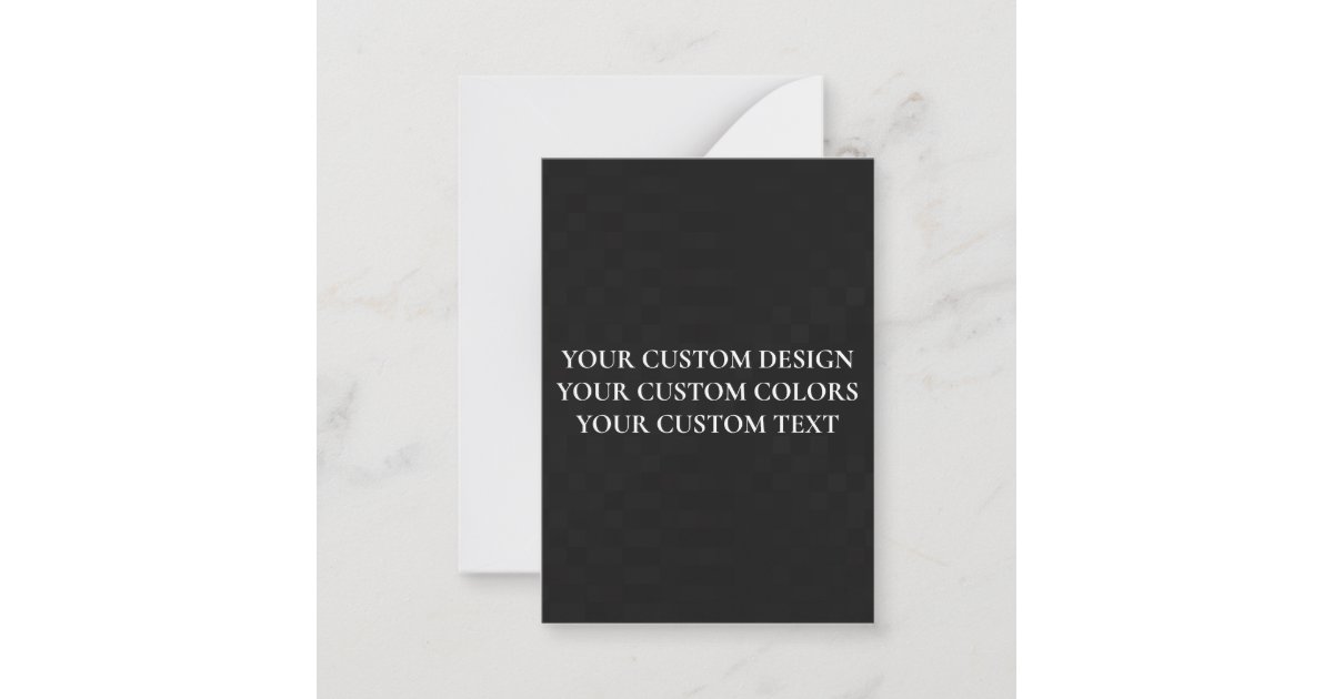 Create Your Own Personalized Note Card | Zazzle