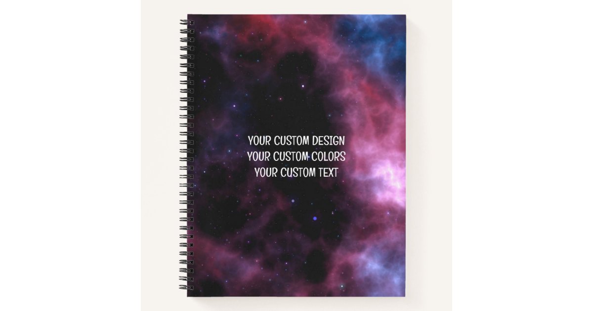 Create Your Own Personalized Notebook | Zazzle