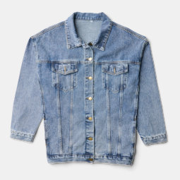 Create Your Own | Personalized Number Denim Jacket | Zazzle