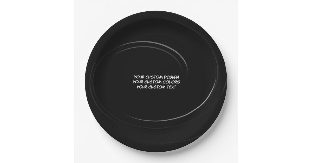Create Your Own Personalized Paper Plates | Zazzle