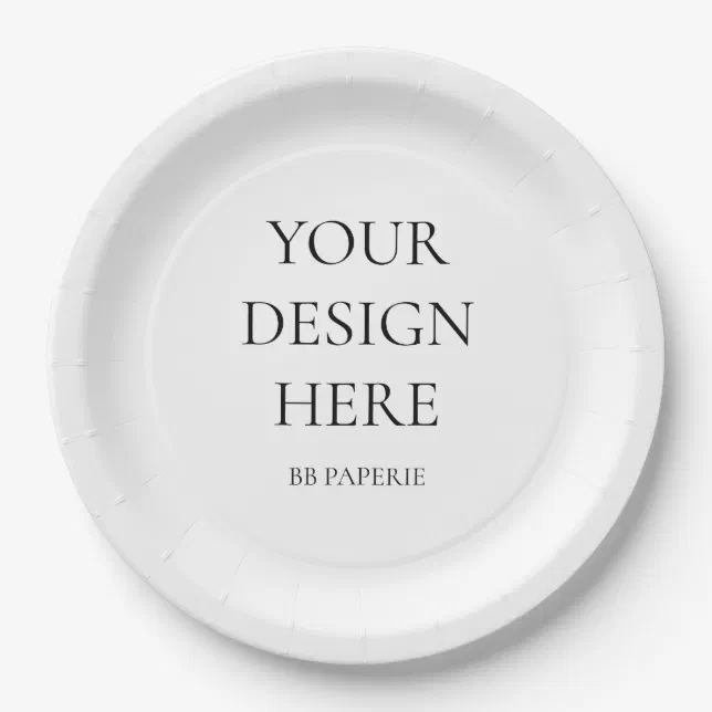 Create Your Own Personalized Paper Plates | Zazzle