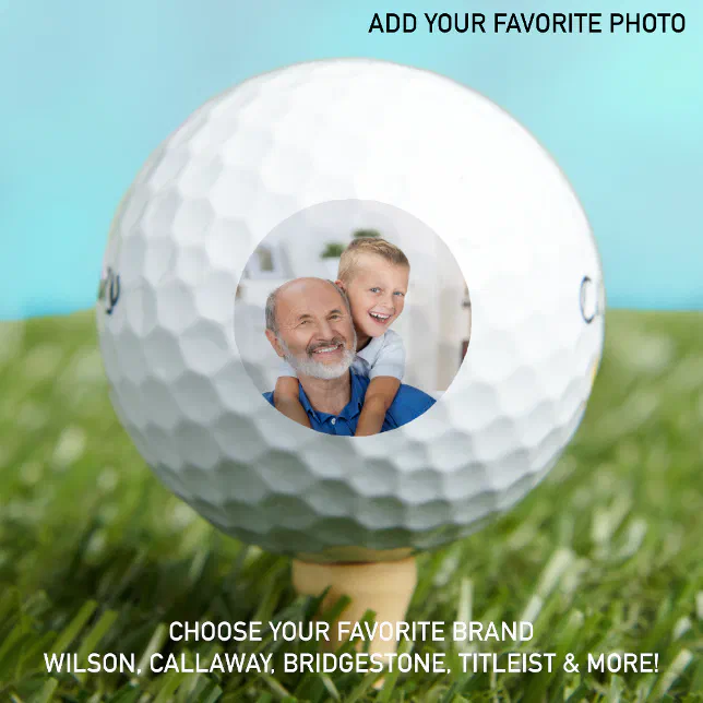 Create Your Own Personalized Photo Callaway Golf Balls | Zazzle