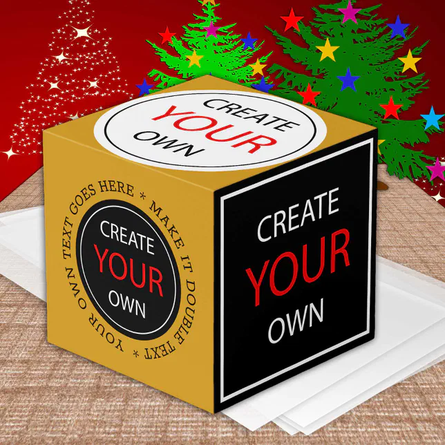 Create Your Own - Personalized, photo / Custom Cube | Zazzle