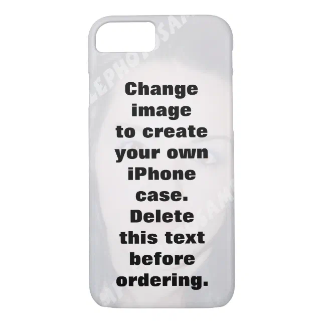 Create your own personalized photo iPhone case | Zazzle