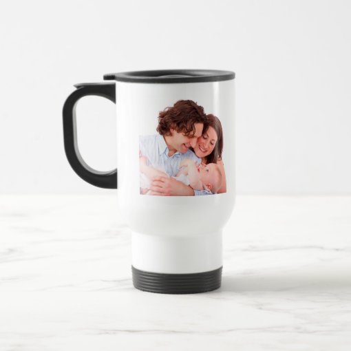 Create Your Own Personalized Photo Travel Mug | Zazzle