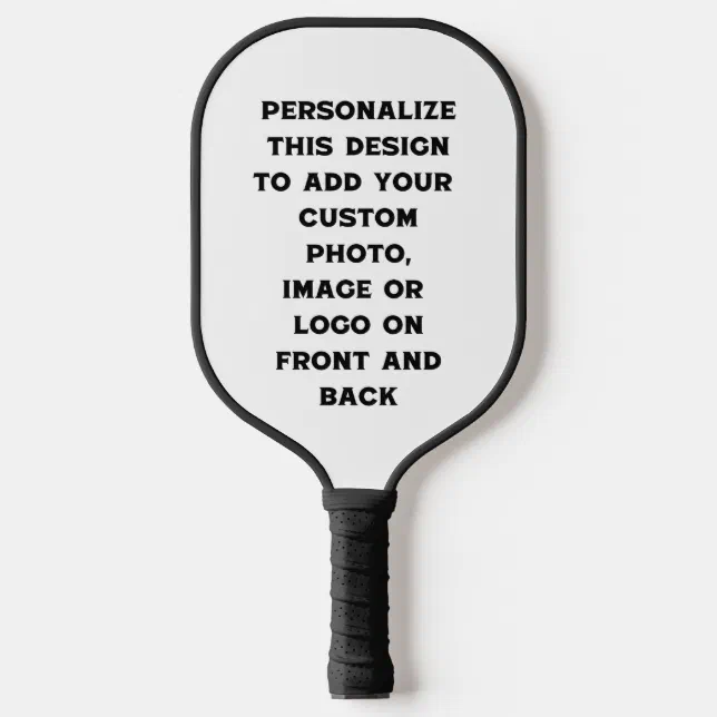 Create Your Own Personalized Pickleball Paddle | Zazzle