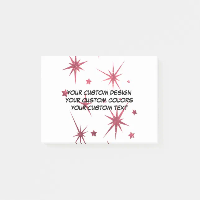 Create Your Own Personalized Post-it Notes | Zazzle