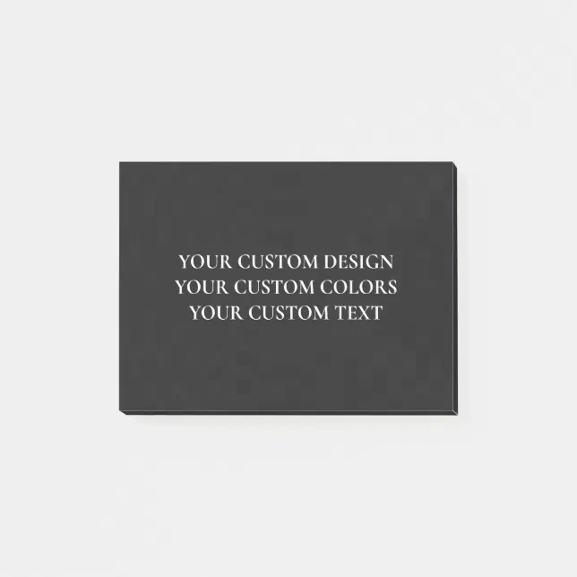 Create Your Own Personalized Post-it Notes | Zazzle