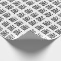 Create Your Own Personalized QR Code Business Wrapping Paper | Zazzle