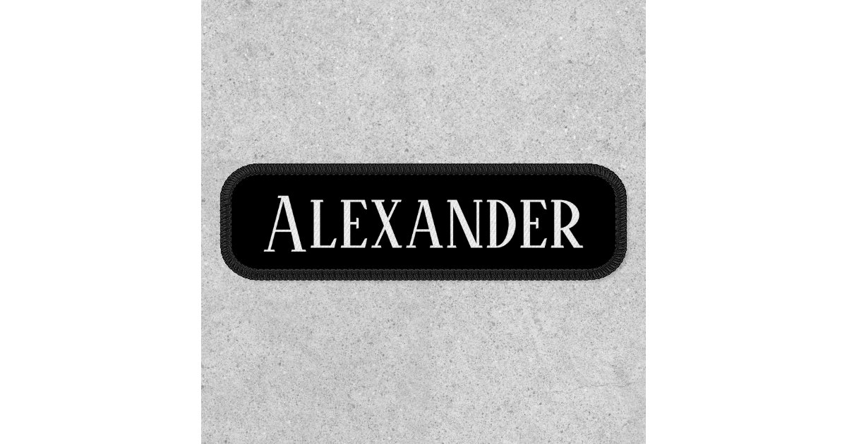 Create Your Own Personalized Rectangular Patch | Zazzle