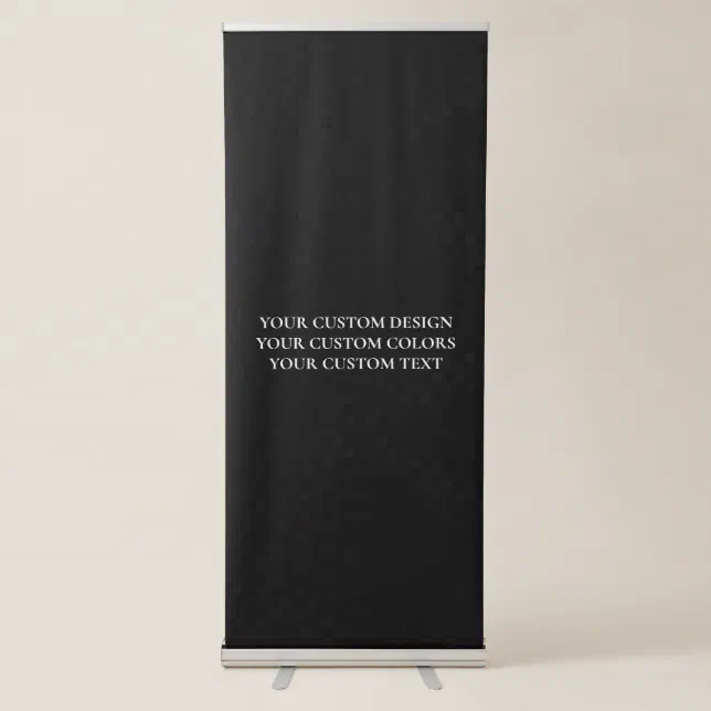 Create Your Own Personalized Retractable Banner | Zazzle