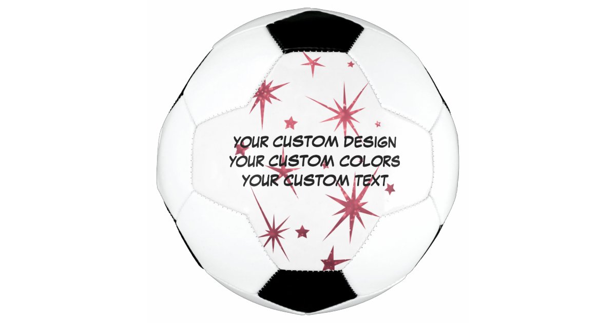 Create Your Own Personalized Soccer Ball | Zazzle