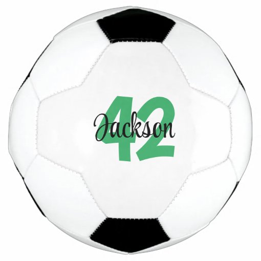 Create Your Own Personalized Soccer Ball | Zazzle