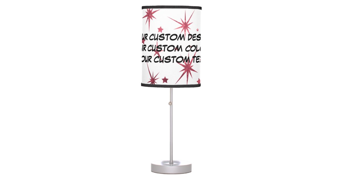 Create Your Own Personalized Table Lamp | Zazzle