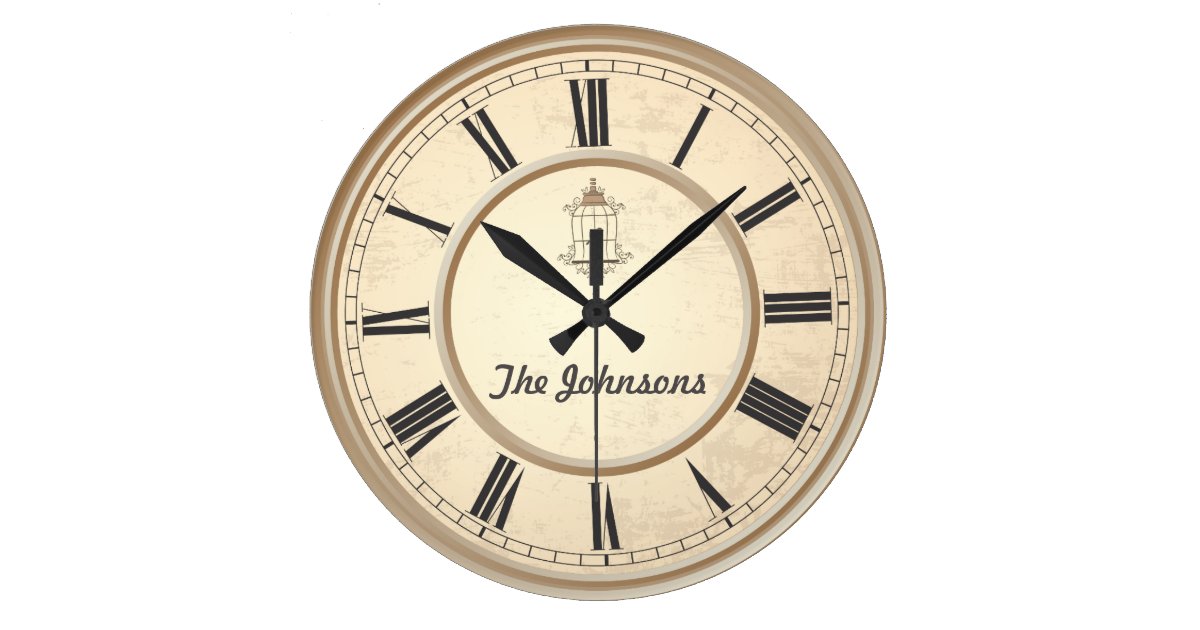 Create Your Own Personalized Wall Clock | Zazzle.com