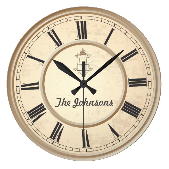 Create Your Own Personalized Wall Clock | Zazzle.com