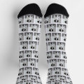 Create Your Own Pet Photo Pattern White Border Socks | Zazzle