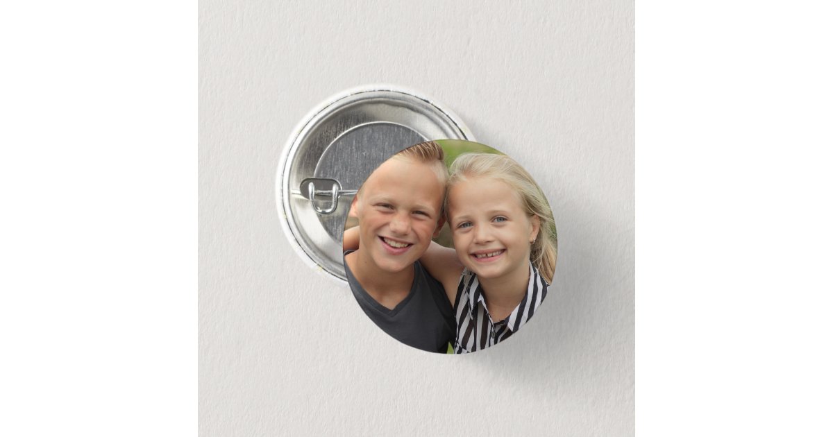 Create Your Own Photo Button | Zazzle