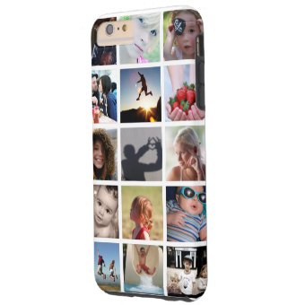 Create-Your-Own Photo Collage iPhone 6 Plus Case | Zazzle