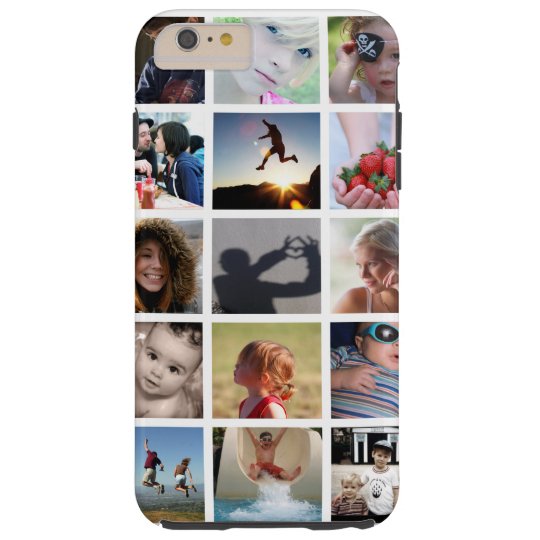 Create-Your-Own Photo Collage iPhone 6 Plus Case | Zazzle.com