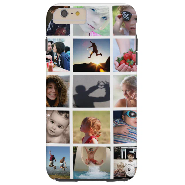Create-Your-Own Photo Collage iPhone 6 Plus Case | Zazzle