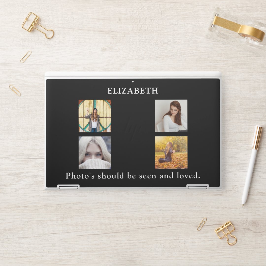 Create Your Own Photo Collage Laptop Skin | Zazzle