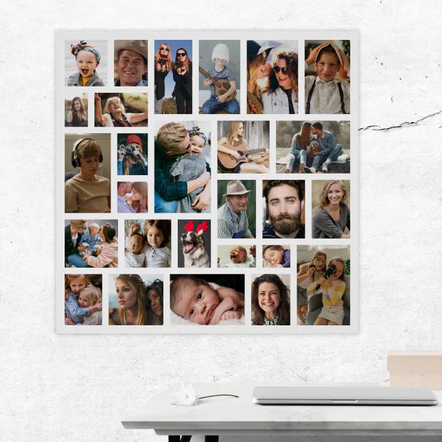 Create Your Own Photo Collage Poster | Zazzle