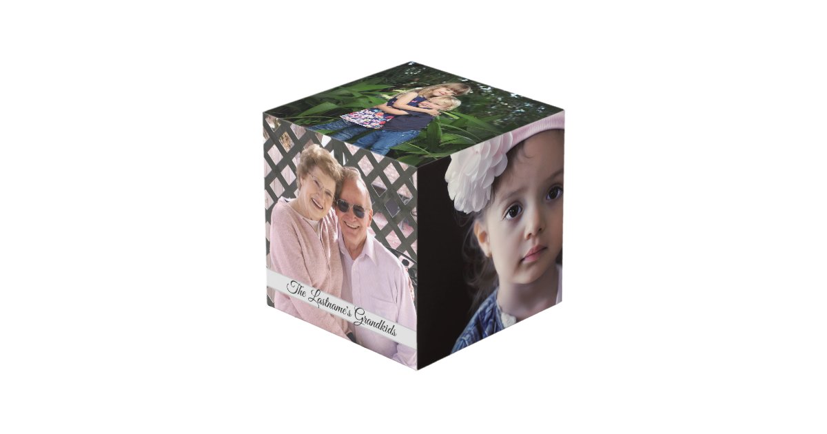 Create Your Own Photo Cube | Zazzle