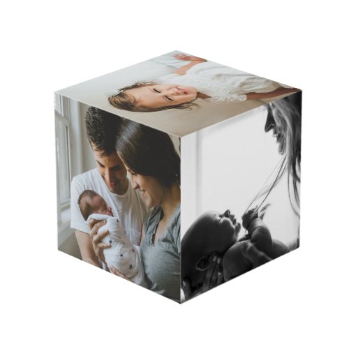 Create Your Own Photo Cube Online 5 Sided Picture | Zazzle