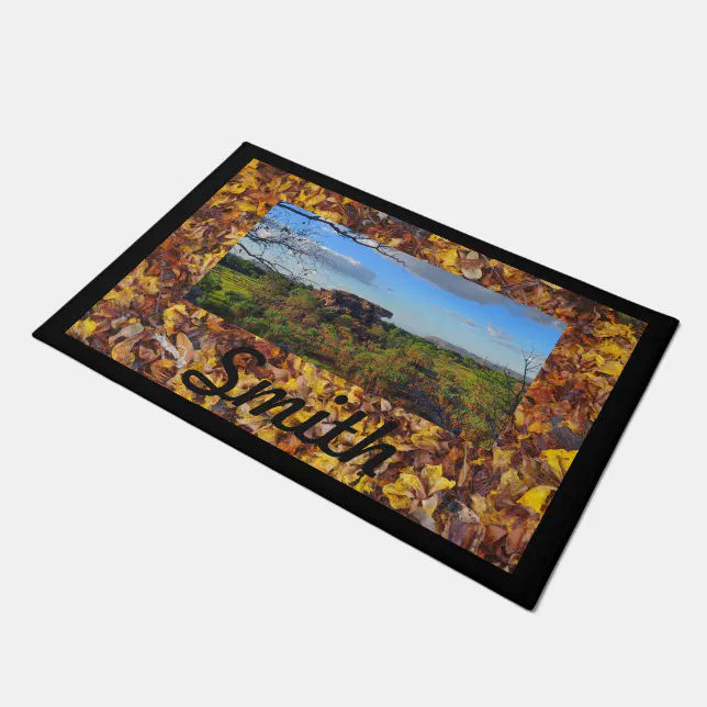 Create your own photo door mat | Zazzle
