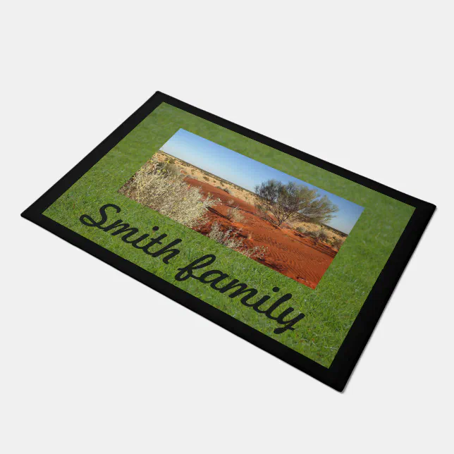 Create your own photo door mat | Zazzle