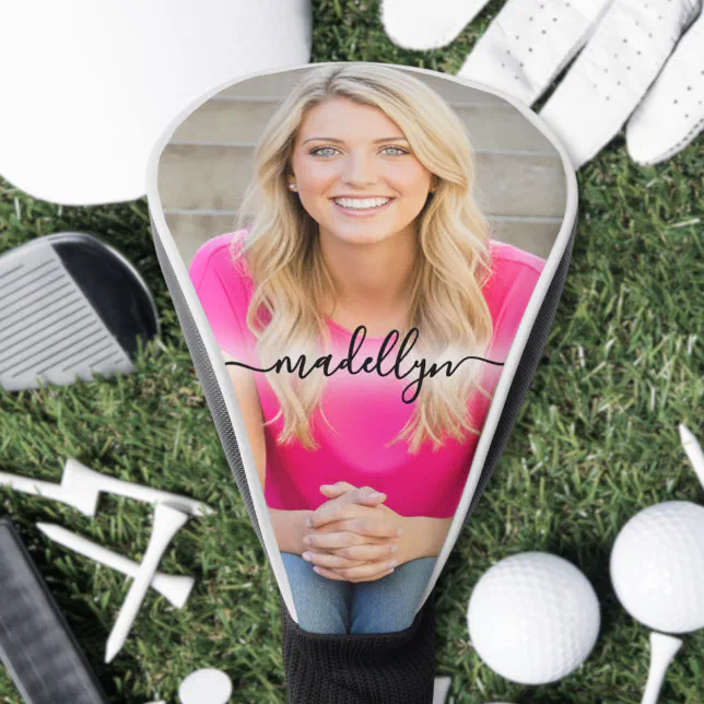 Create your Own Photo Golf Head Cover | Zazzle