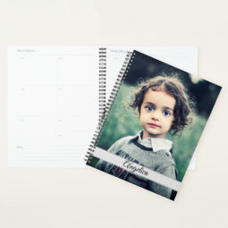 Create Your Own Photo Image Planner | Zazzle