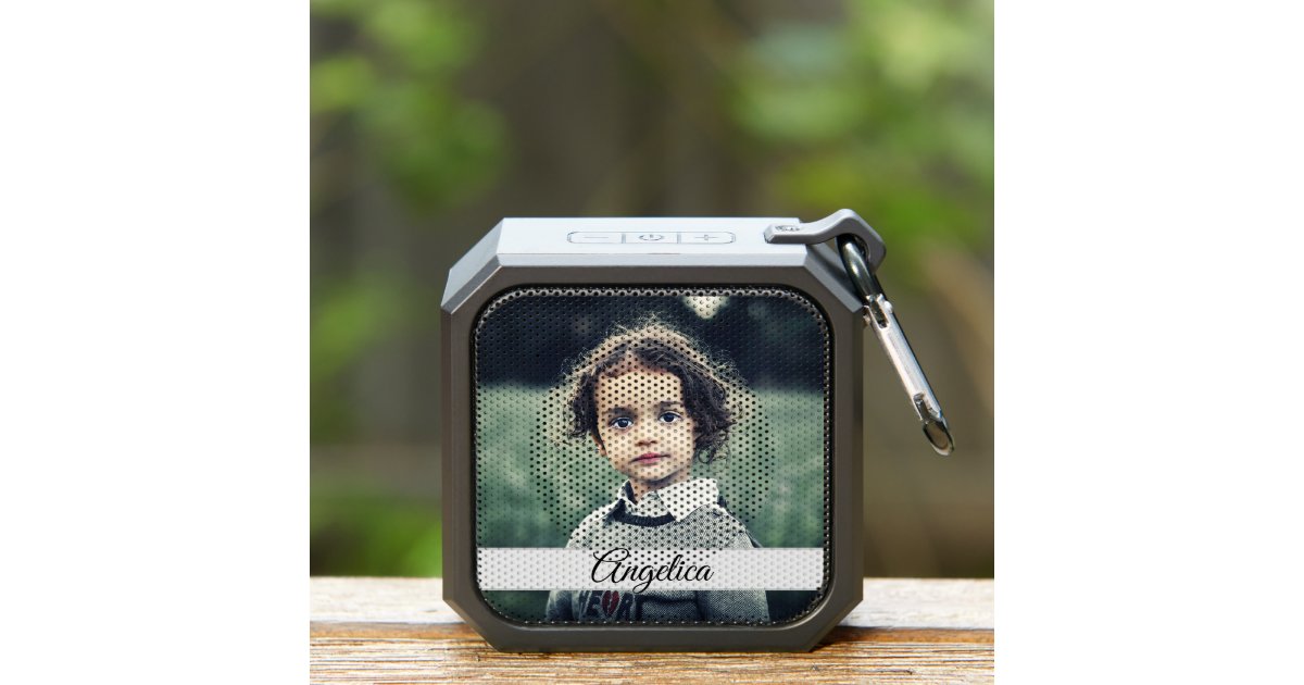 Create Your Own Photo Personalized Bluetooth Speaker | Zazzle