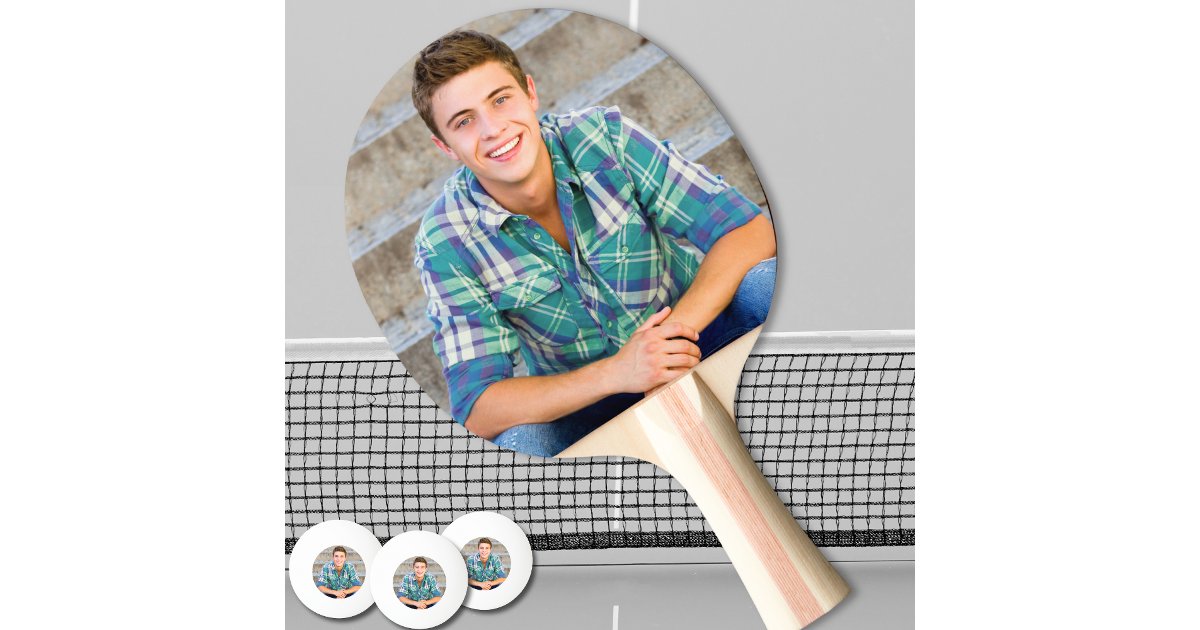 Create your Own Photo Ping Pong Paddle | Zazzle