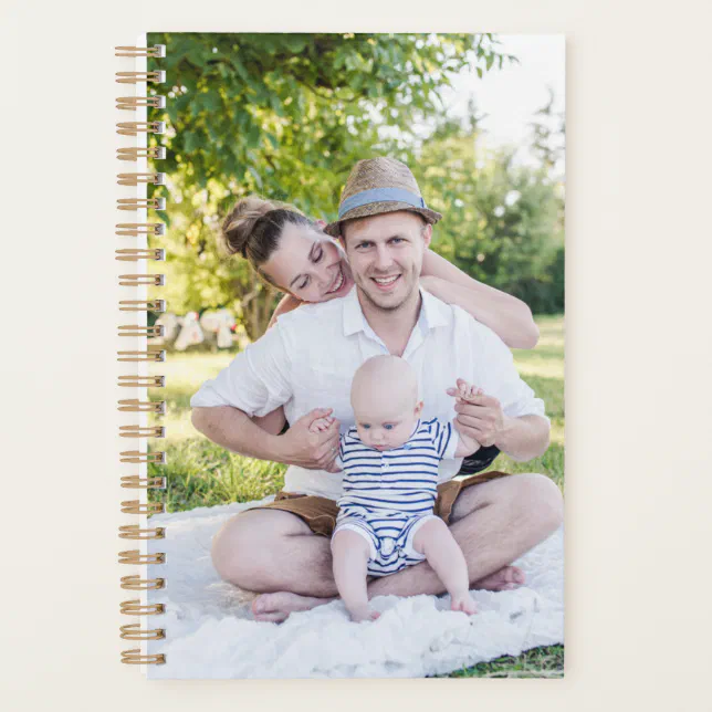 Create Your Own Photo Planner | Custom Planner | Zazzle
