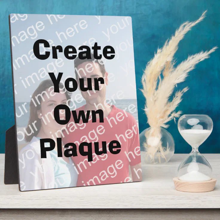 Create Your Own Photo Plaque | Zazzle