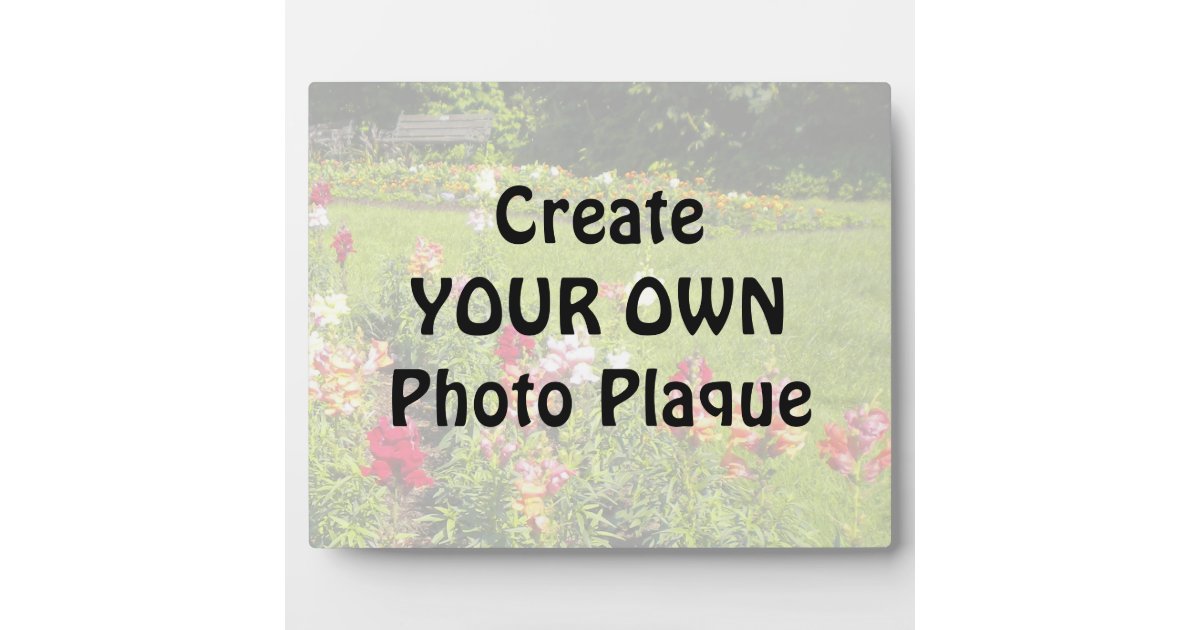 Create Your Own Photo Plaque | Zazzle