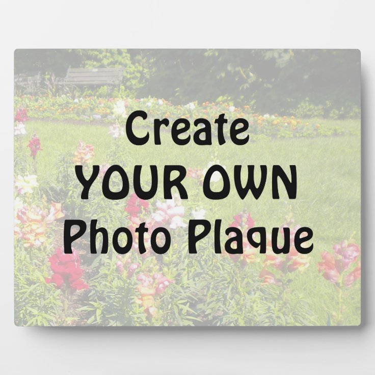 Create Your Own Photo Plaque | Zazzle