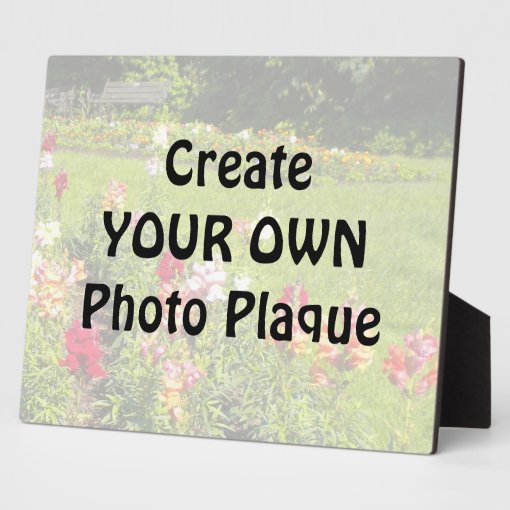 Create Your Own Photo Plaque | Zazzle