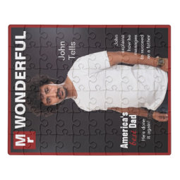 Create Your Own Photo Puzzle // Fun Magazine Cover | Zazzle