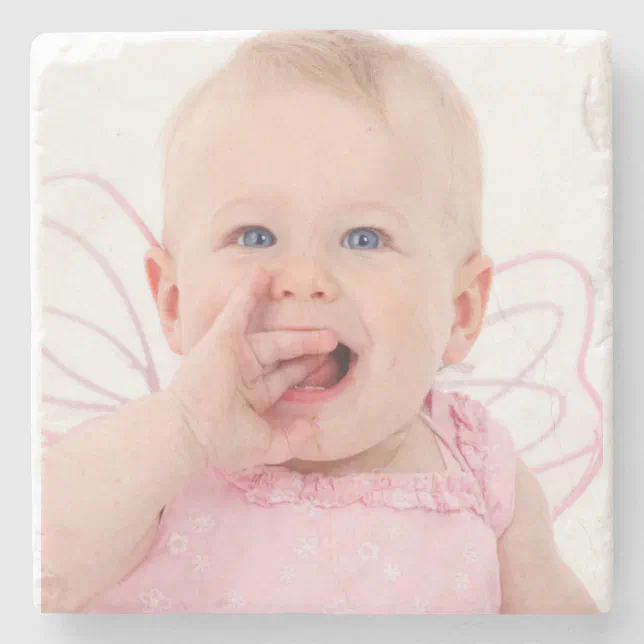 Create Your Own Photo Stone Coaster | Zazzle