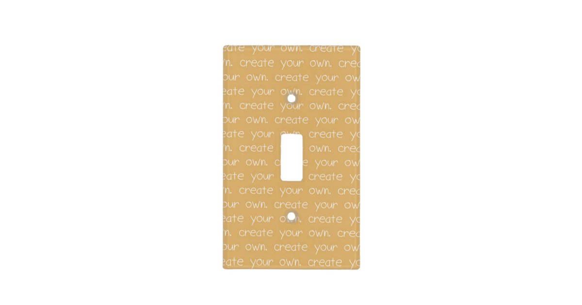 Create Your Own Photograph Or Artwork Light Switch Cover Zazzle