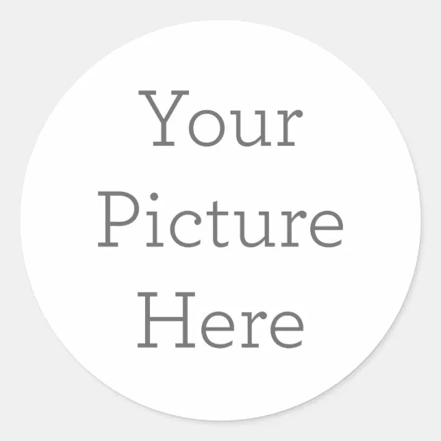 Create Your Own Picture Sticker | Zazzle