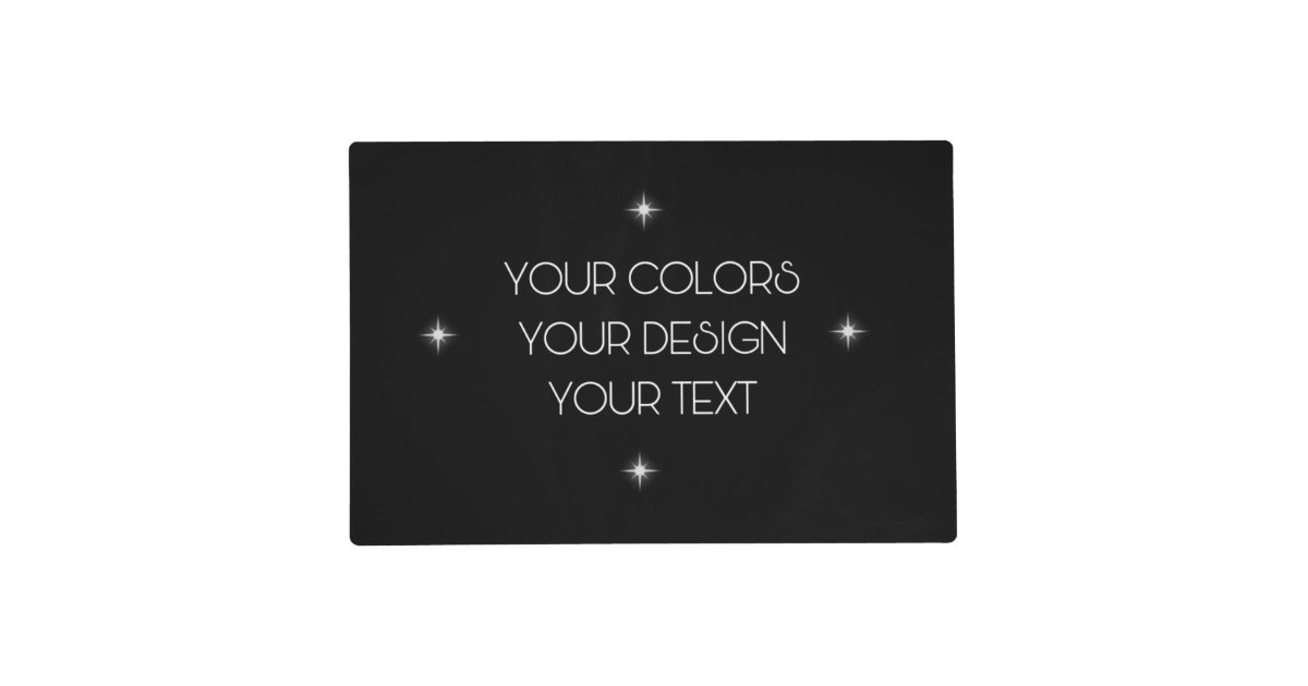 Create Your Own Placemat | Zazzle